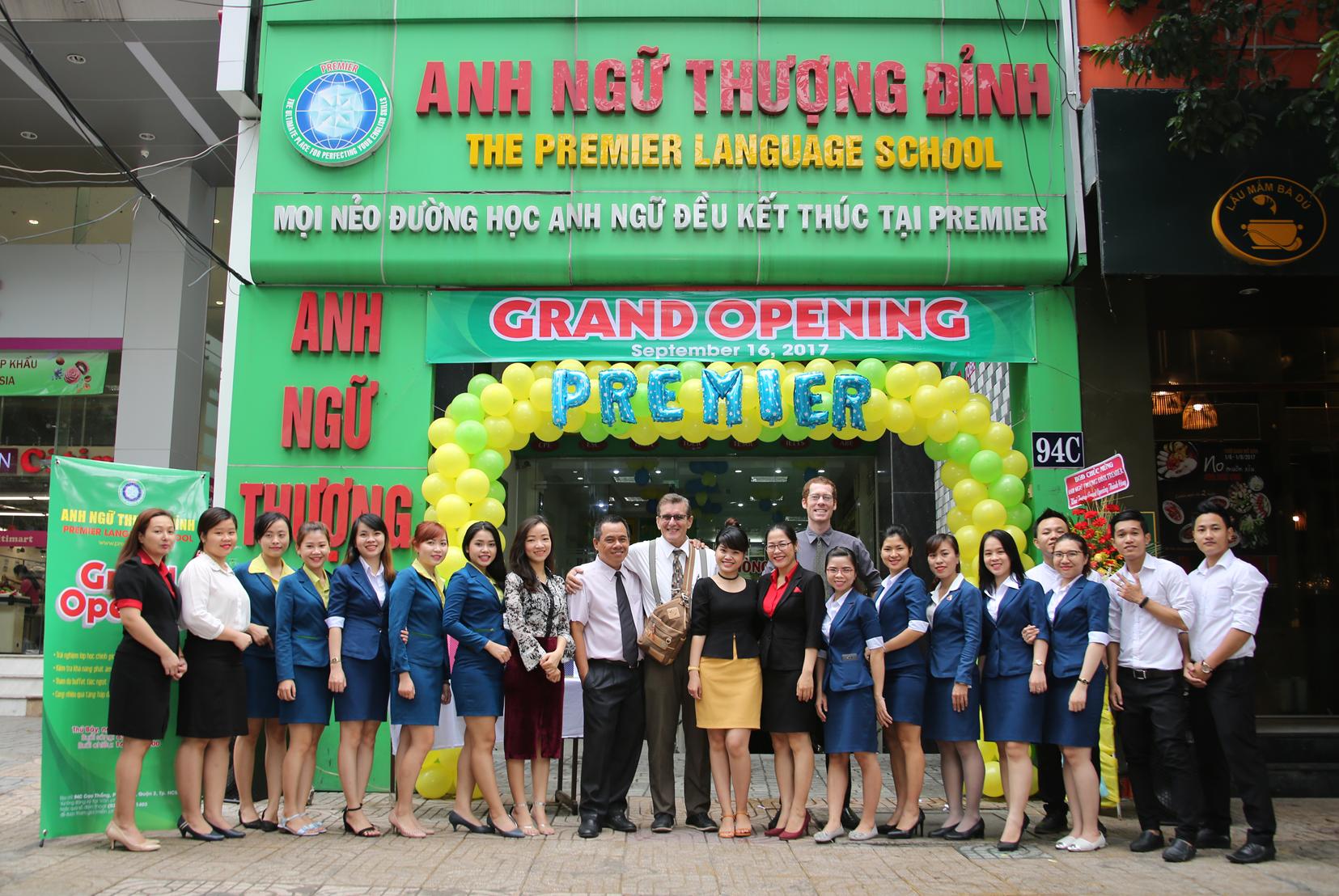Ngày Grand Opening tại Anh Ngữ Thượng Đỉnh - Premier Language School